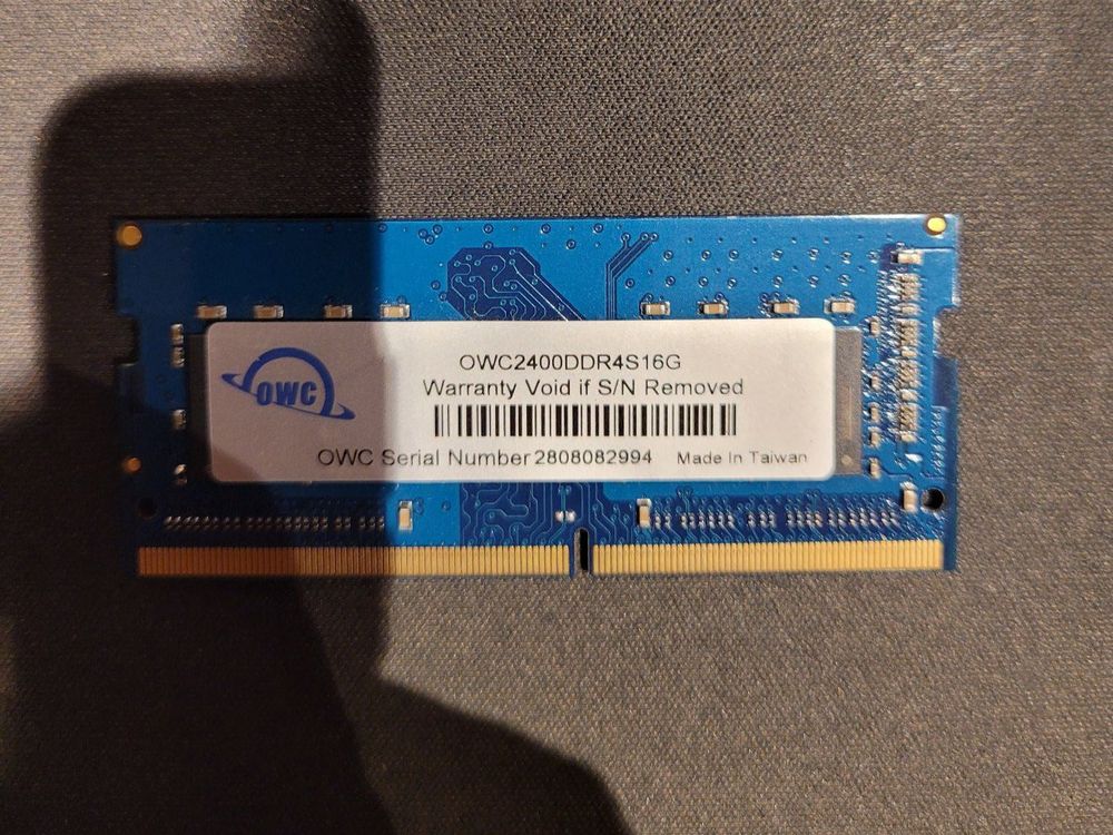 OWC DDR4 16GB Laptop Ram 2400MHZ (Gebraucht) in Unterengstringen für ...