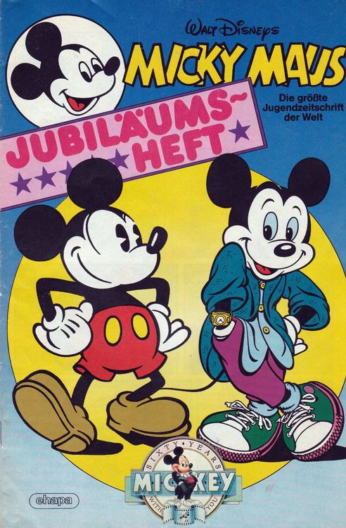 Micky Maus Jubiläumsheft, 1988 für Sammler +Nr.2 1951 (Gebraucht) in ...