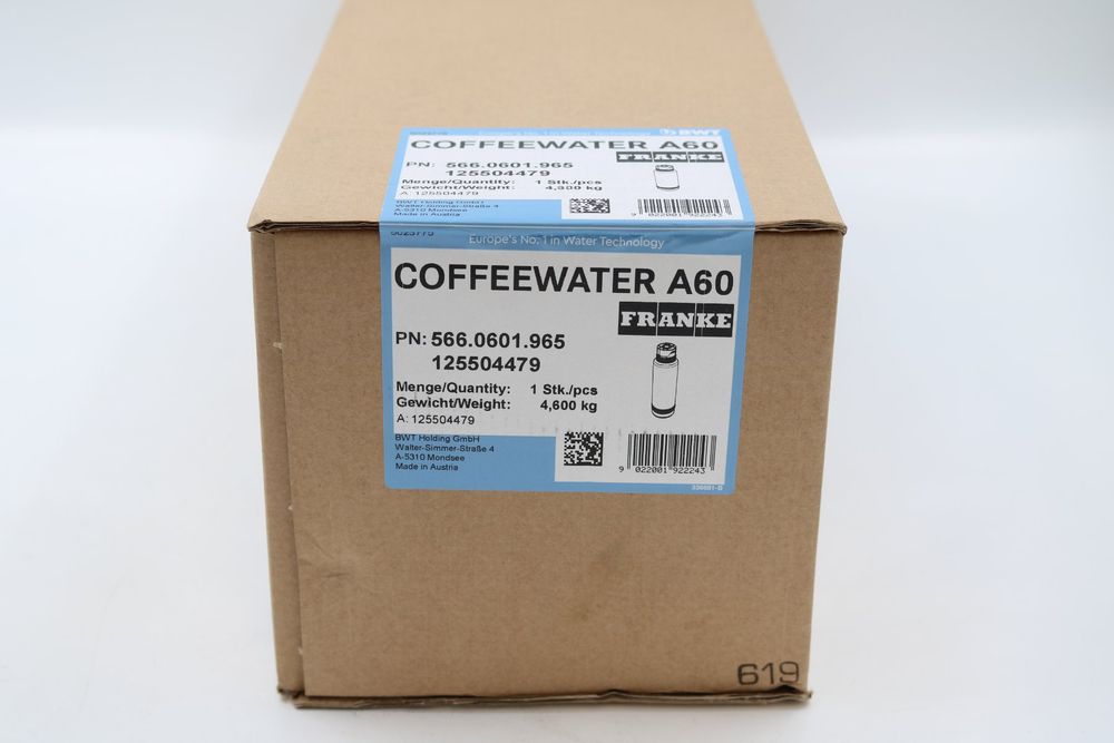 FRANKE Coffeewater A60 Filter (19016) (Neu und originalverpackt) in ...