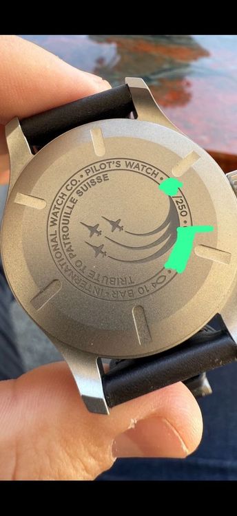 IWC Pilotenuhr Mark XX Patrouille SUI Ltd. ** AB 1 CHF ** (Neu (gemäss Beschreibung)) in ...