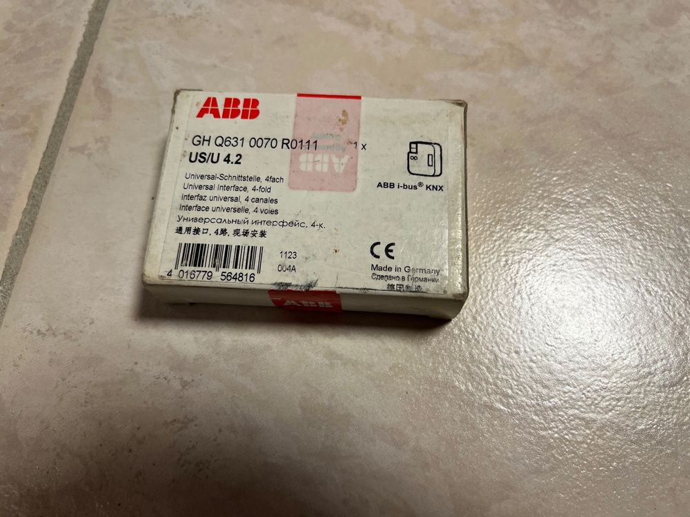 KNX Tasterschnittstelle ABB 4fach Smarthome | Kaufen auf Ricardo