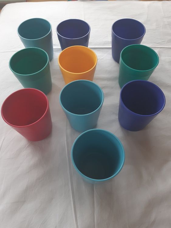 Neue Tupperware Becher farbig | Kaufen auf Ricardo