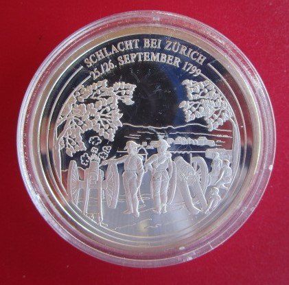 Schlacht bei Zürich - Schweizer Militärgeschichte 40 mm PP (Neu und originalverpackt) in Luzern ...