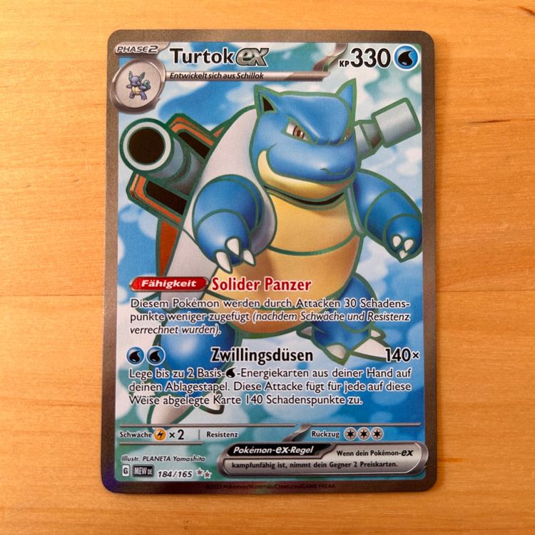 Turtok ex - Full Art - MEW 184 | Kaufen auf Ricardo