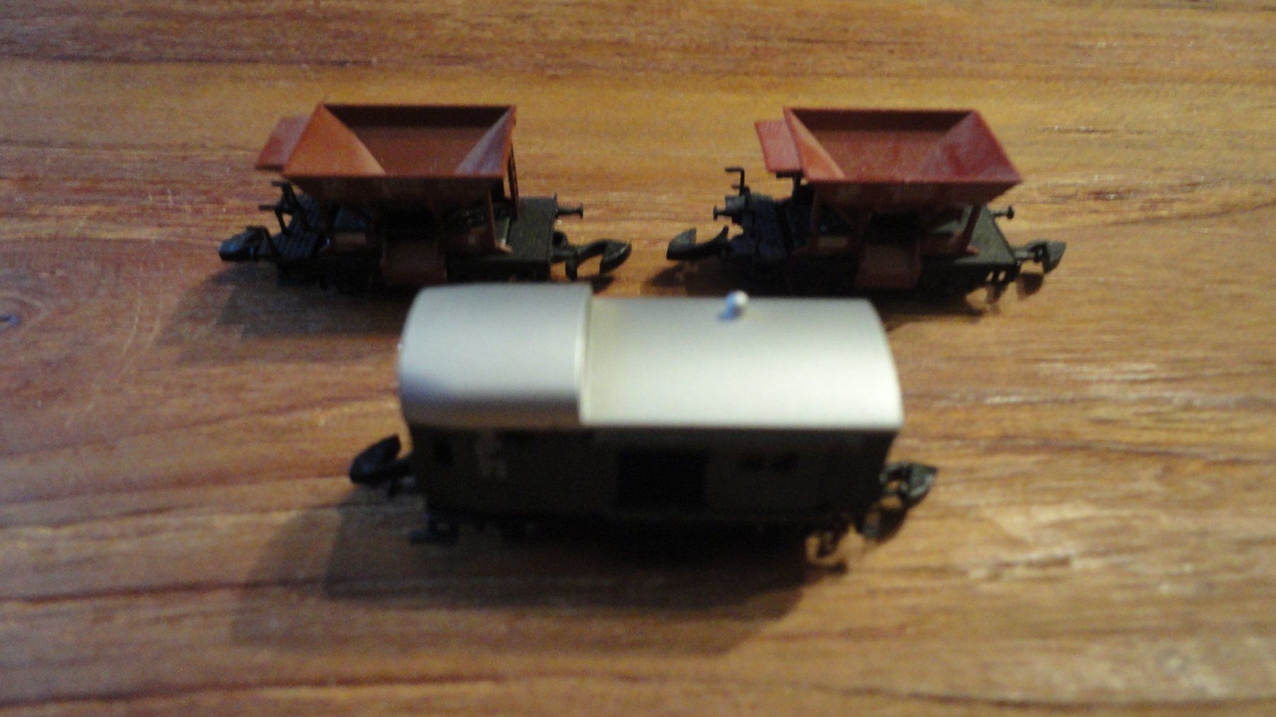 3 schöne Güterwagen DB Märklin 8609 / 8624 Spur Z (Gebraucht) in ...