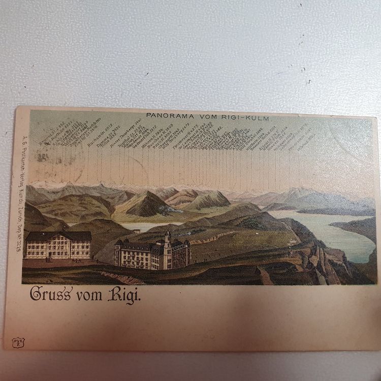 Postkarte Gruss aus Rigi 02 PVKZ | Kaufen auf Ricardo