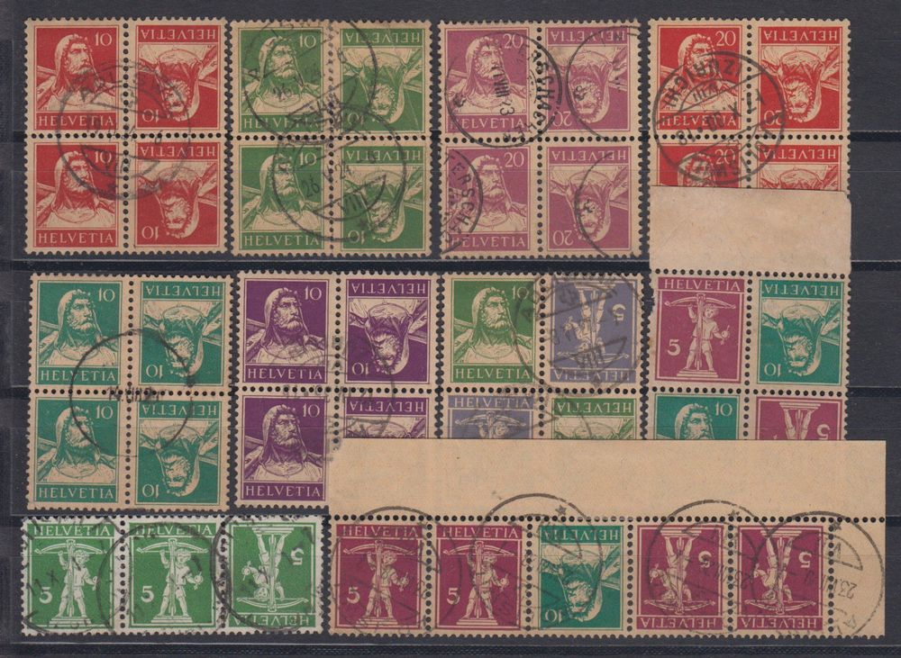 Kehrdrucke Schweiz: Auswahl (Gebraucht) in Eschlikon TG für CHF 9 – mit Lieferung auf Ricardo kaufen