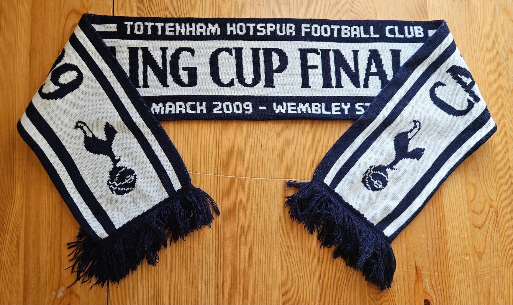Tottenham Hotspur Schal 2009 Fussball Fan Spurs Pub England (Gebraucht ...