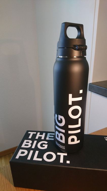 Sigg Trinkflasche 0.5l - IWC - THE BIG PILOT (Neu (gemäss Beschreibung ...