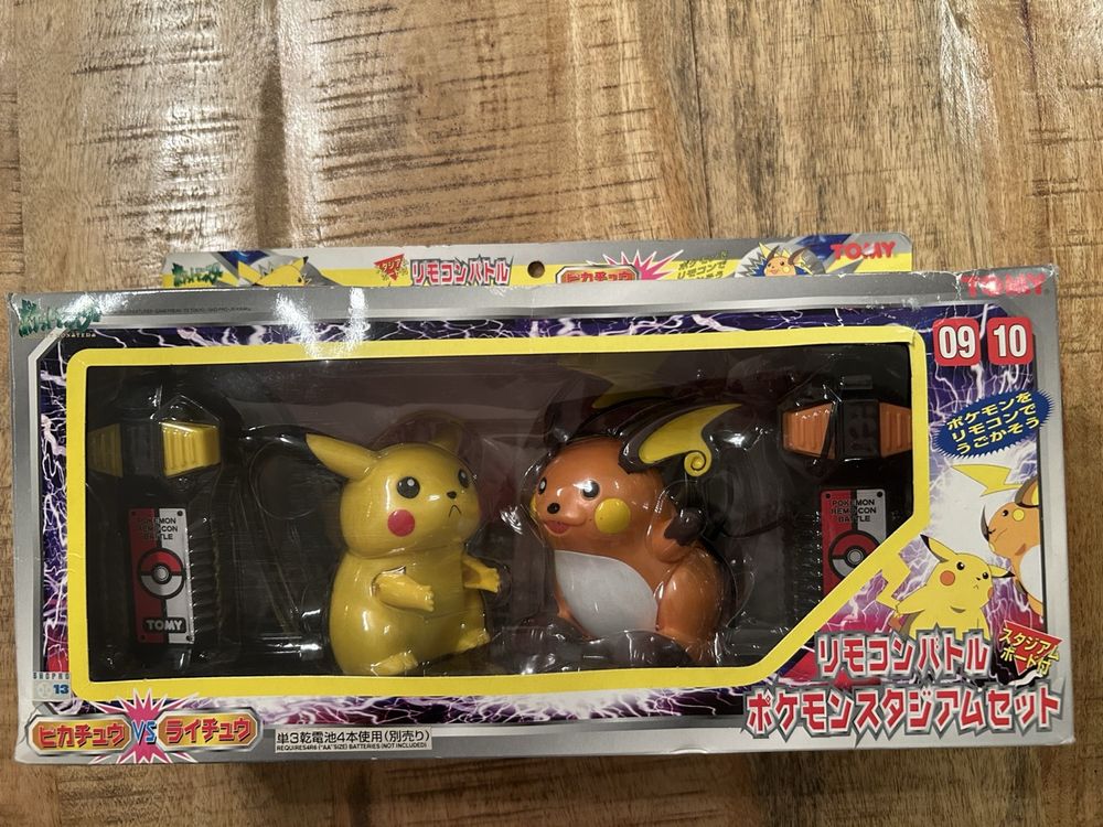 Pokemon Pikachu vs Raichu - TOMY - Jeu vintage rare! (Neuf avec ...