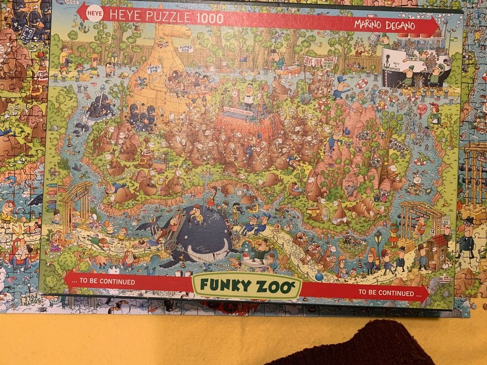 Puzzle 1'000 pièces - "Funky Zoo" - Australie | Kaufen auf Ricardo