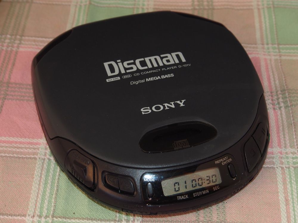 Discman sony D-151V compact disc player walkman VINTAGE | Kaufen auf ...