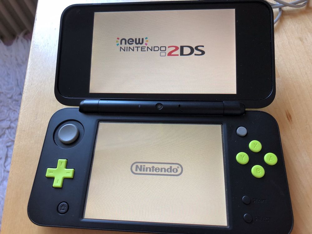 New Nintendo 2DS XL Black & Lime Green Konsole Kim Possible (Gebraucht ...