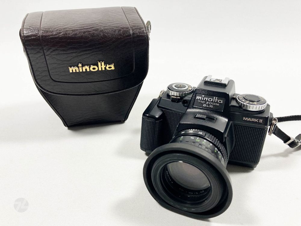 Minolta 110 Zoom SLR Mark II Fotokamera Kamera Etui Vintage | Acheter sur Ricardo