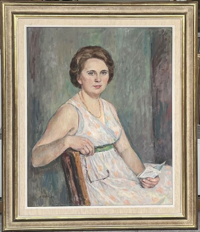 Ernst Müller-Göls (1902-2001) Grosse Porträt Gemälde (Gebraucht) in Root für CHF 24 – nur ...