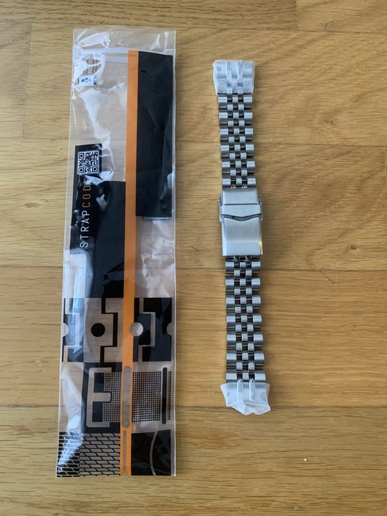 Strapcode jubilee bracelet for seiko mini turtle (Neu (gemäss ...
