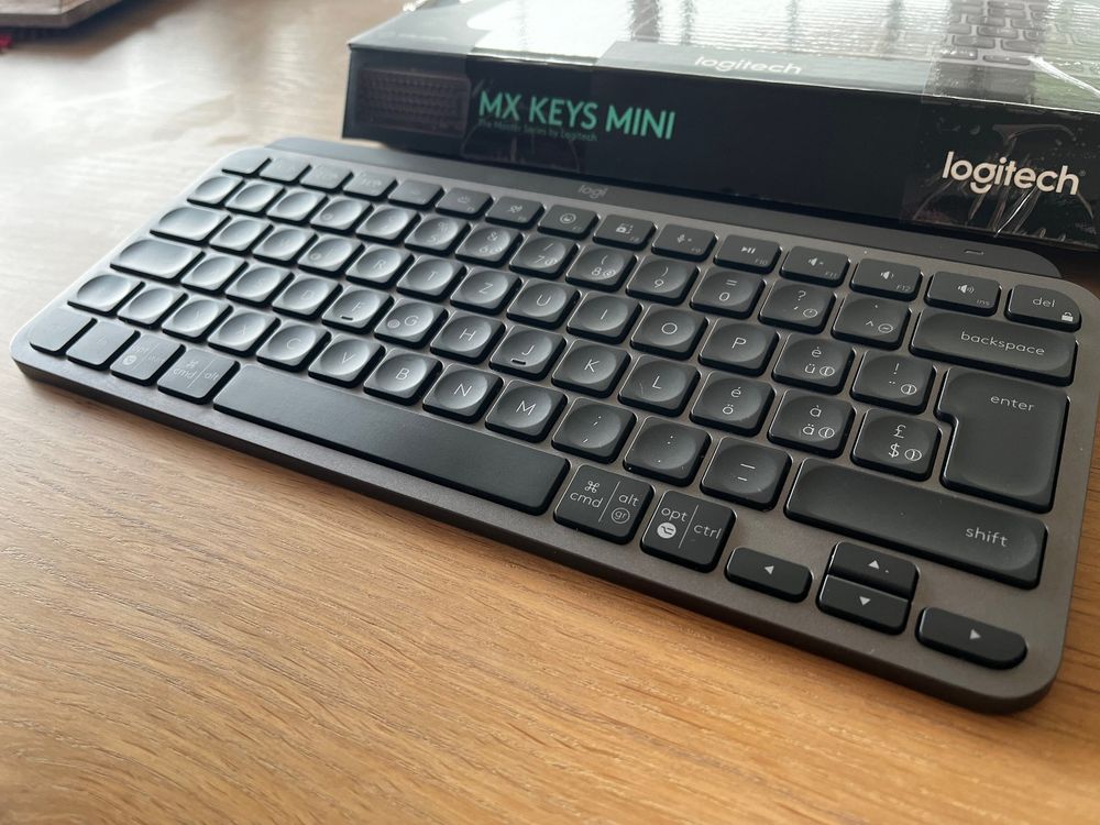 Logi MX Keys Mini, Schweizer Layout, Graphit | Kaufen auf Ricardo