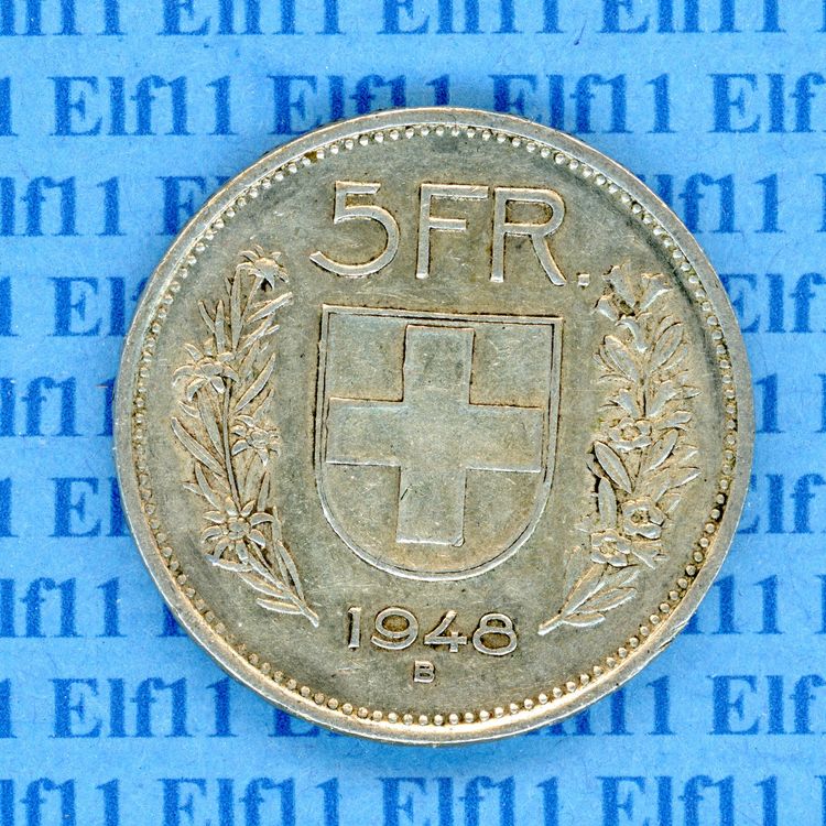 CHF___5.00 1948 ss-vz 5 Franken | Kaufen auf Ricardo