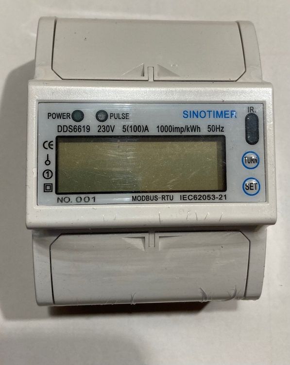 Energiezähler SINOTIMER DDS6619 230V/50HZ (Neu und originalverpackt) in Benken SG für CHF 26 ...