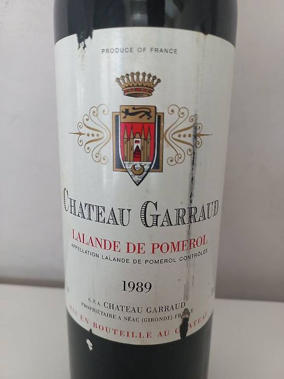 Vin Lalande-de-Pomerol, Château Garraud, 1989 (D'occasion) à Ollon VD ...