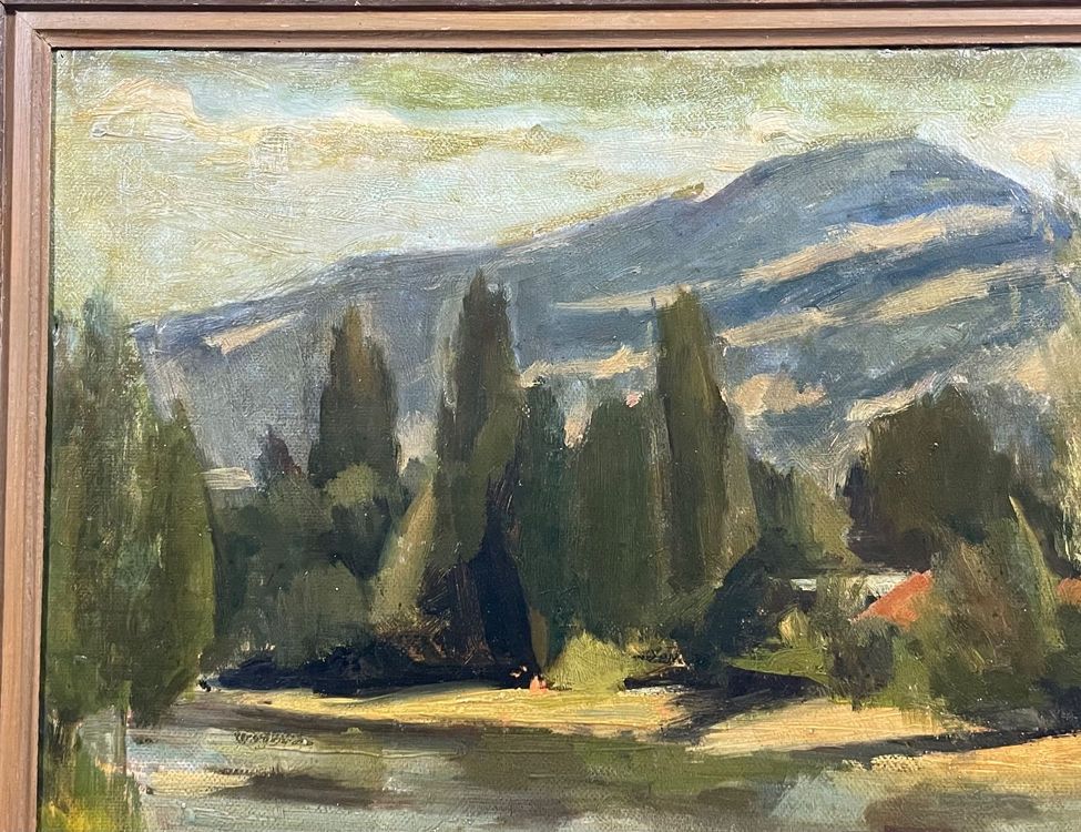 Charles Wyrsch (1920-2019) grosses Gemälde (Gebraucht) in Root für CHF 105 – mit Lieferung auf ...