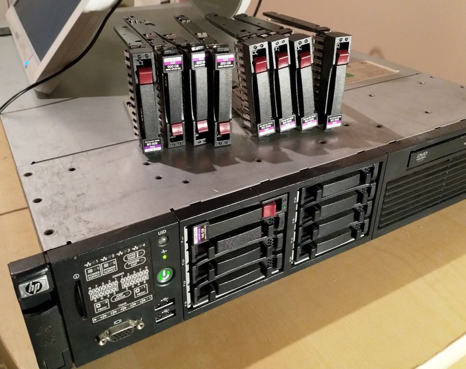 HP ProLiant DL380 G6 - 2xE5540, 64gb RAM, 146gb, inkl Caddys (Gebraucht ...