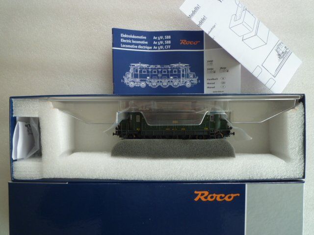 NEU ROCO 70092 SBB Historic Ae 3/6' 10664 DCS Ohne Vitrine | Acheter sur Ricardo