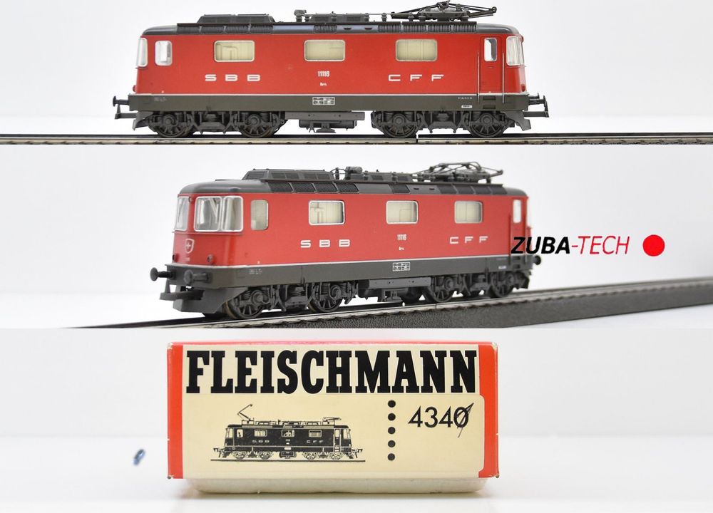 Fleischmann 4340 E-Lok Re 4/4 II SBB H0 Analog mit OVP | Kaufen auf Ricardo