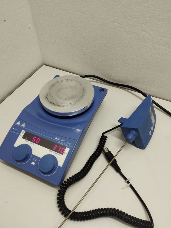 IKA RCT basic safety control mit ETS-D4 fuzzy Sonde (Gebraucht) in Niederdorf für CHF 349 – mit ...