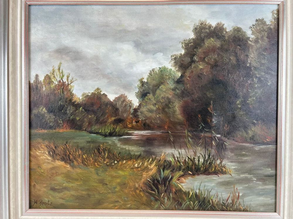 Herbst Landschaft Gemälde Sig (Gebraucht) in Neuhausen am Rheinfall für CHF 15 – mit Lieferung ...