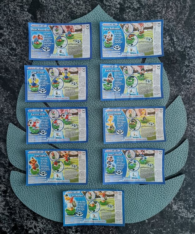 Magic Sport 2 2008 Figuren Kinder Überraschung Komplett (Gebraucht) in ...