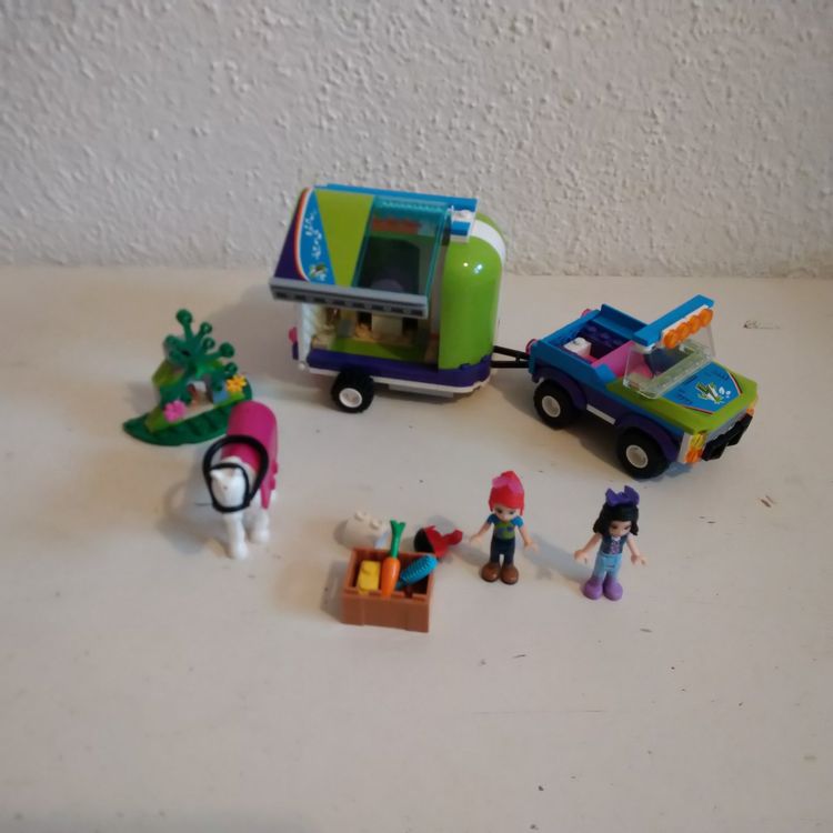 Lego Friends 41371 Emma und Mia mit Pferdeanhänger | Kaufen auf Ricardo