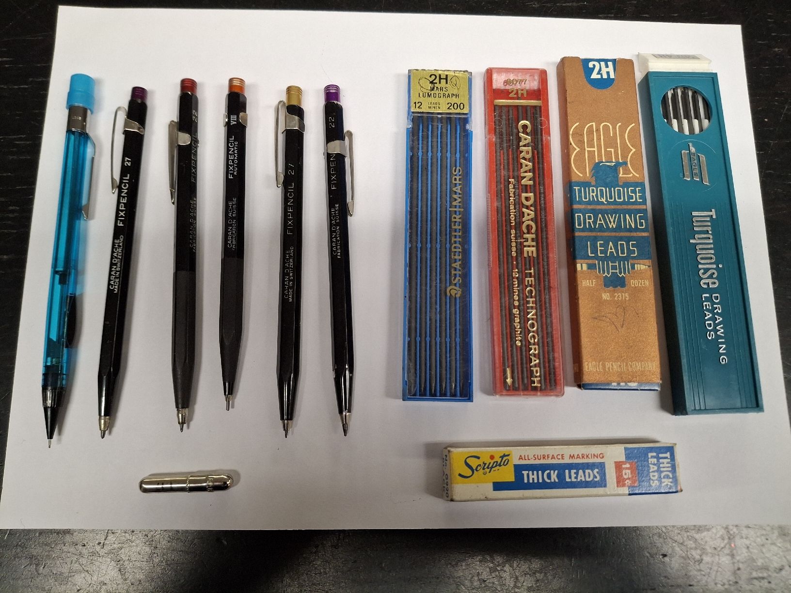 Caran d'Ache Fixpencil Set mit Minen,Vintage (Gebraucht) in Fislisbach ...