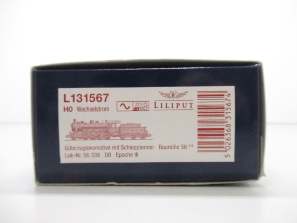 Liliput 131567 Dampflok BR56 AC WS Digital mit Sound H0 (Gebraucht) in ...