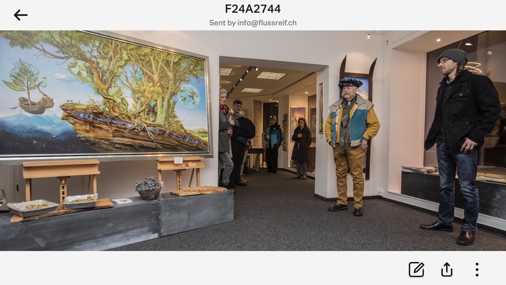 Original Meisterwerk: Regenbogenwald 2016 by Carl W. Röhrig | Kaufen ...