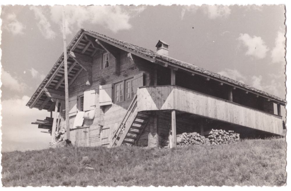 Heimat BE: AK Berghaus Luegli, Höchst bei Frutigen um 1950 (Neu (gemäss ...