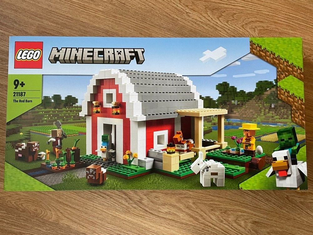Lego Minecraft 21187, Die rote Scheune, OVP | Kaufen auf Ricardo