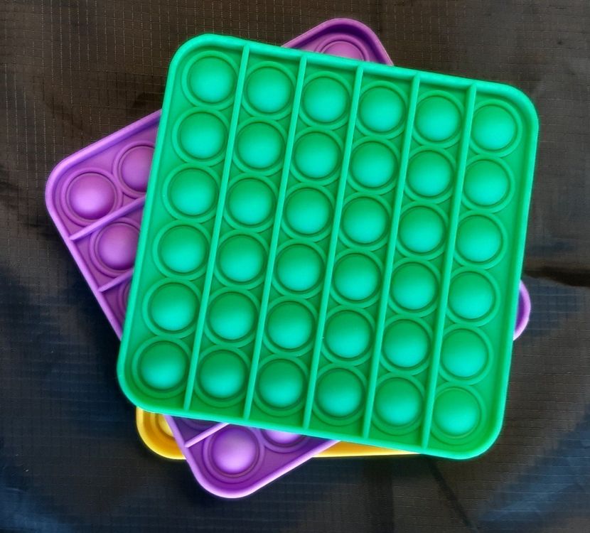 POPIT BUBBLE POP - Quadrat inkl. Versand (Neu und originalverpackt) in ...