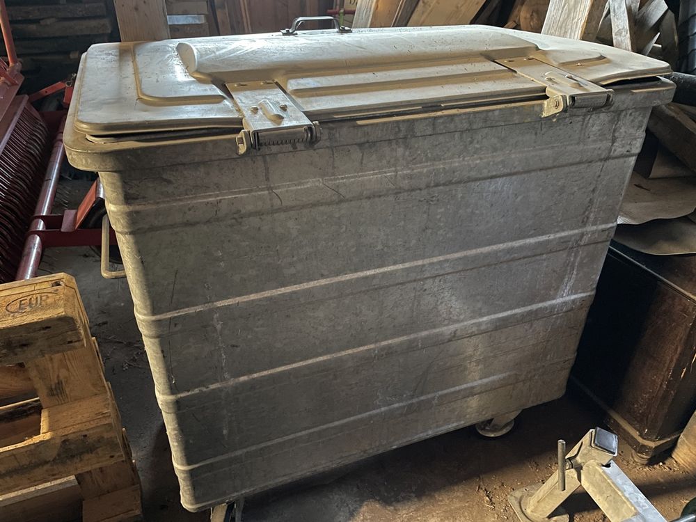 800 lt Abfallcontainer Rollcontainer Stahlcontainer | Kaufen auf Ricardo