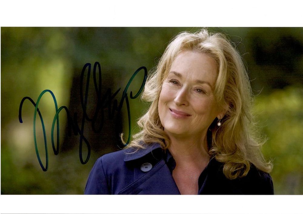 Meryl STREEP / TOP AUTOGRAMM (Gebraucht) in Egg b. Zürich für CHF 60 ...