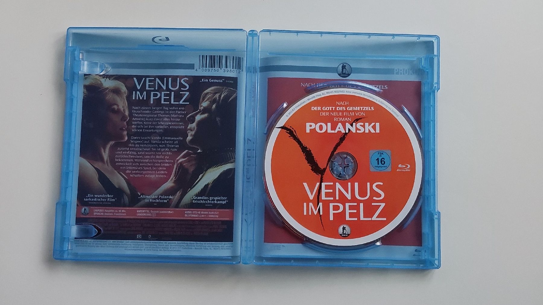 Venus im Pelz - Roman Polanski - Blu-ray - Top Zustand! (Gebraucht) in ...