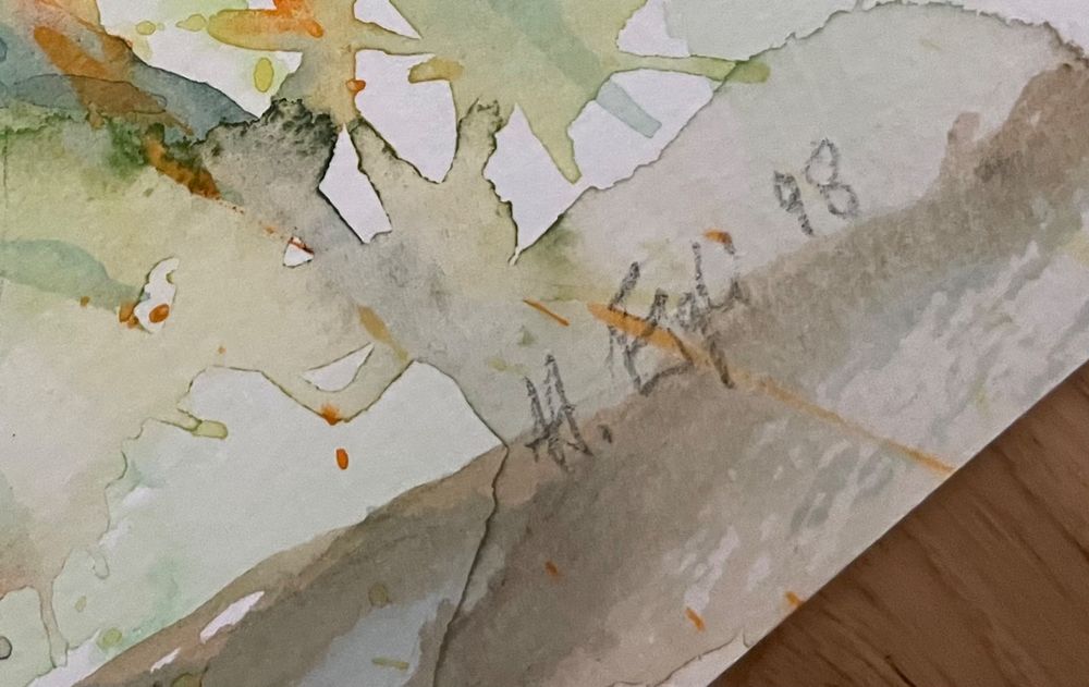 Hans Egli (1928) Landschafts Aquarell | Kaufen auf Ricardo