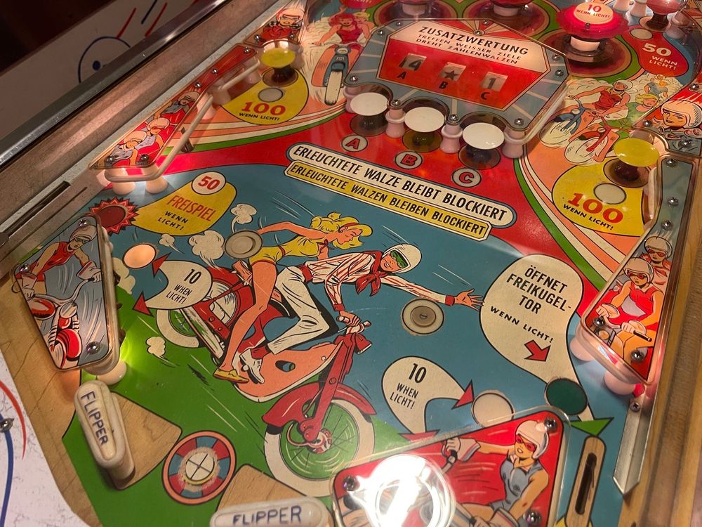 Flipper Wild Wheels Bally 1966 | Kaufen auf Ricardo