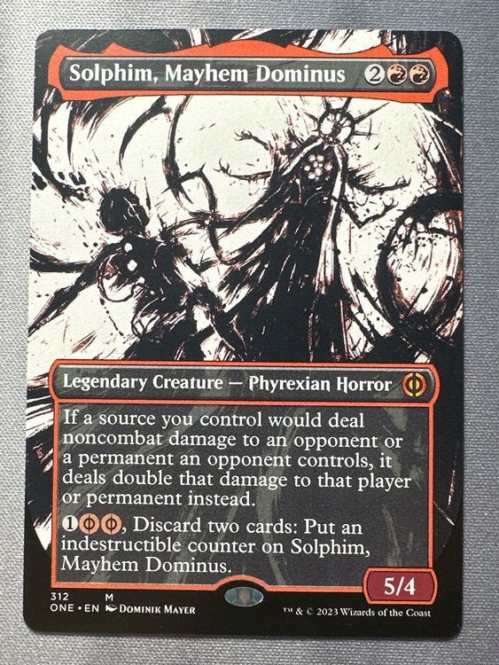 Solphim, Mayhem Dominus Variant 312 Phyrexia ONE | Kaufen auf Ricardo