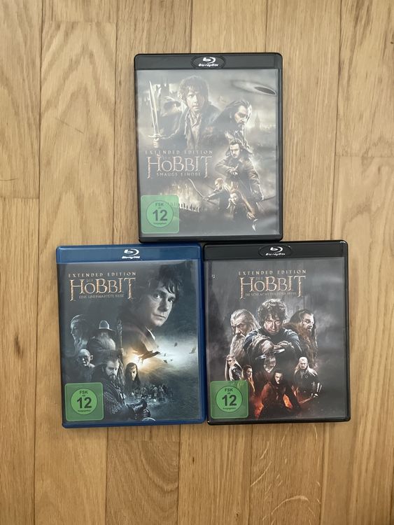 Hobbit Extended Trilogie BluRay (Gebraucht) in Hagendorn für CHF 15 ...