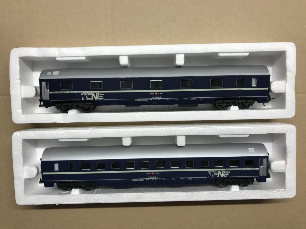 2 SBB TEN Schlafwagen LIMA 309251 in OVP (Gebraucht) in Arisdorf für CHF 13 – mit Lieferung auf ...