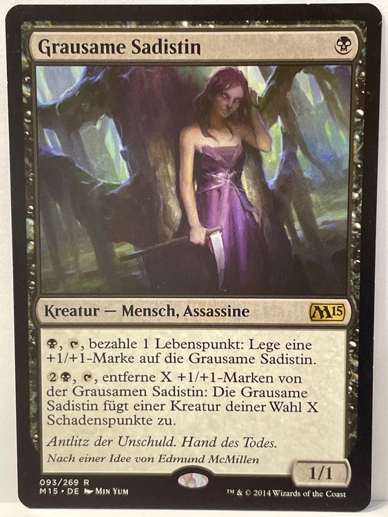 Magic The Gathering - Grausame Sadistin (Neu (gemäss Beschreibung)) in ...