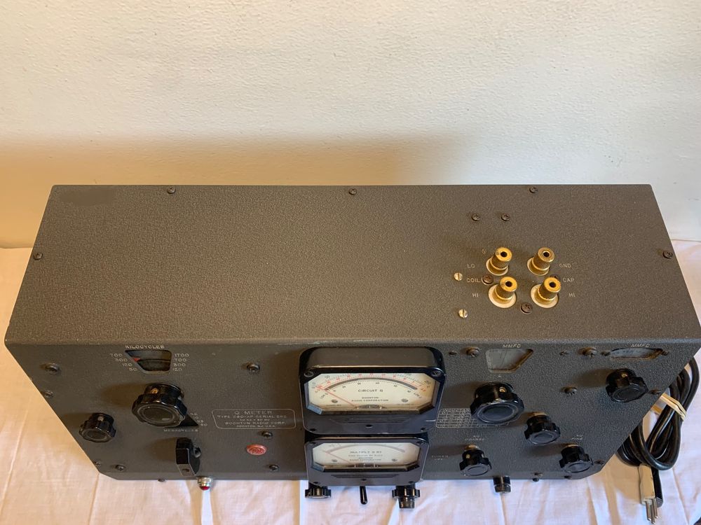 Boonton Radio ancienne Q Meter type 260 (Gebraucht) in Geneve für CHF ...