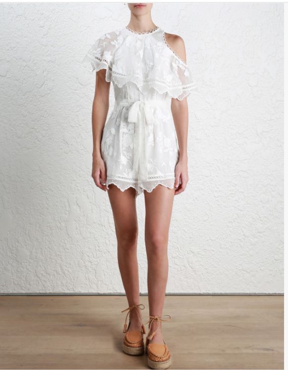 Zimmermann Mercer Bird Floating Playsuit Kaufen Auf Ricardo
