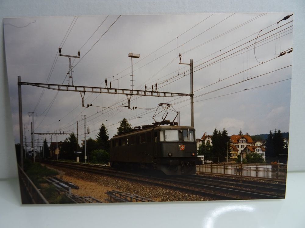 Foto SBB Ae 6/6 11434 "Stadt Zug" in SG Winkeln 1991 | Kaufen auf Ricardo